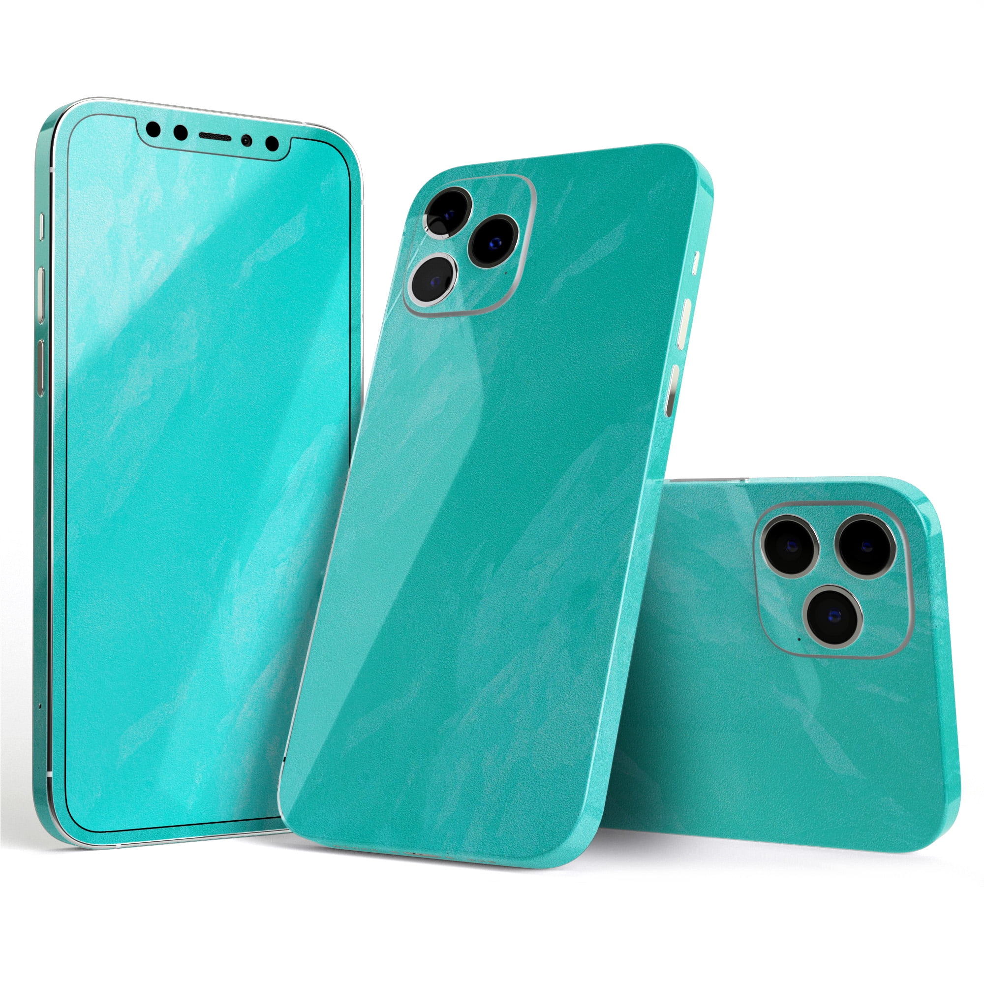 DesignSkinz Subtle Neon Turquoise Surface Full-Body Skin Decal Wrap ...