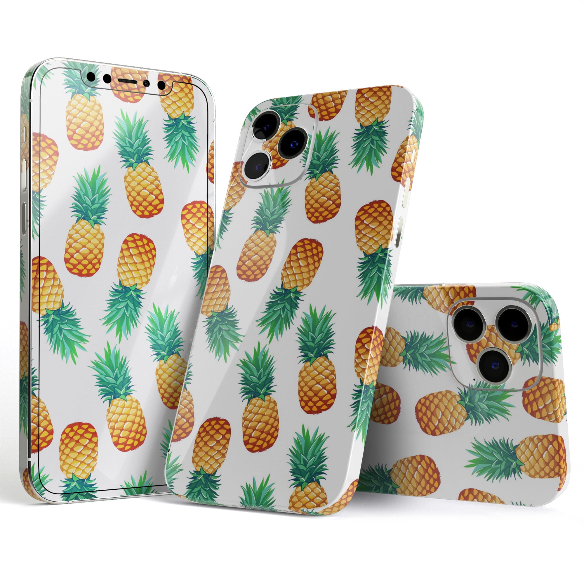 DesignSkinz Summer Pineapple Seamless v1 Full-Body Skin Decal Wrap ...