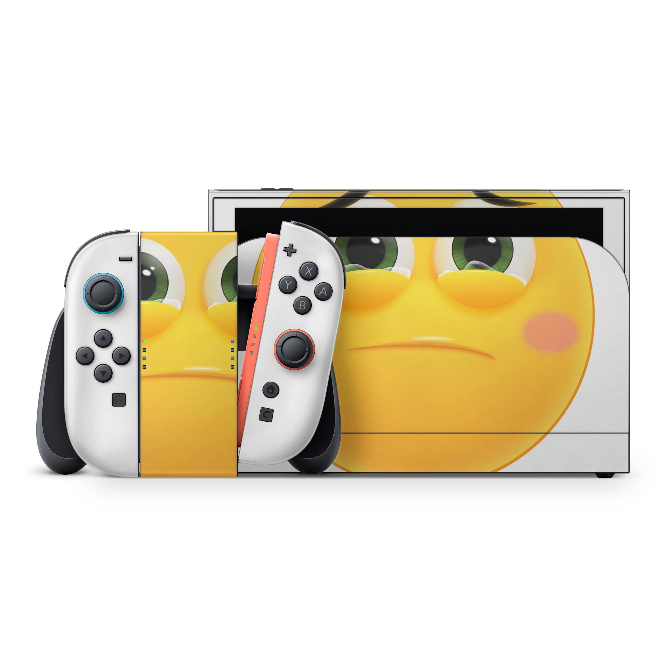 DesignSkinz Teary Eyed Friendly Emoticons Full-Body Skin Decal Wrap ...