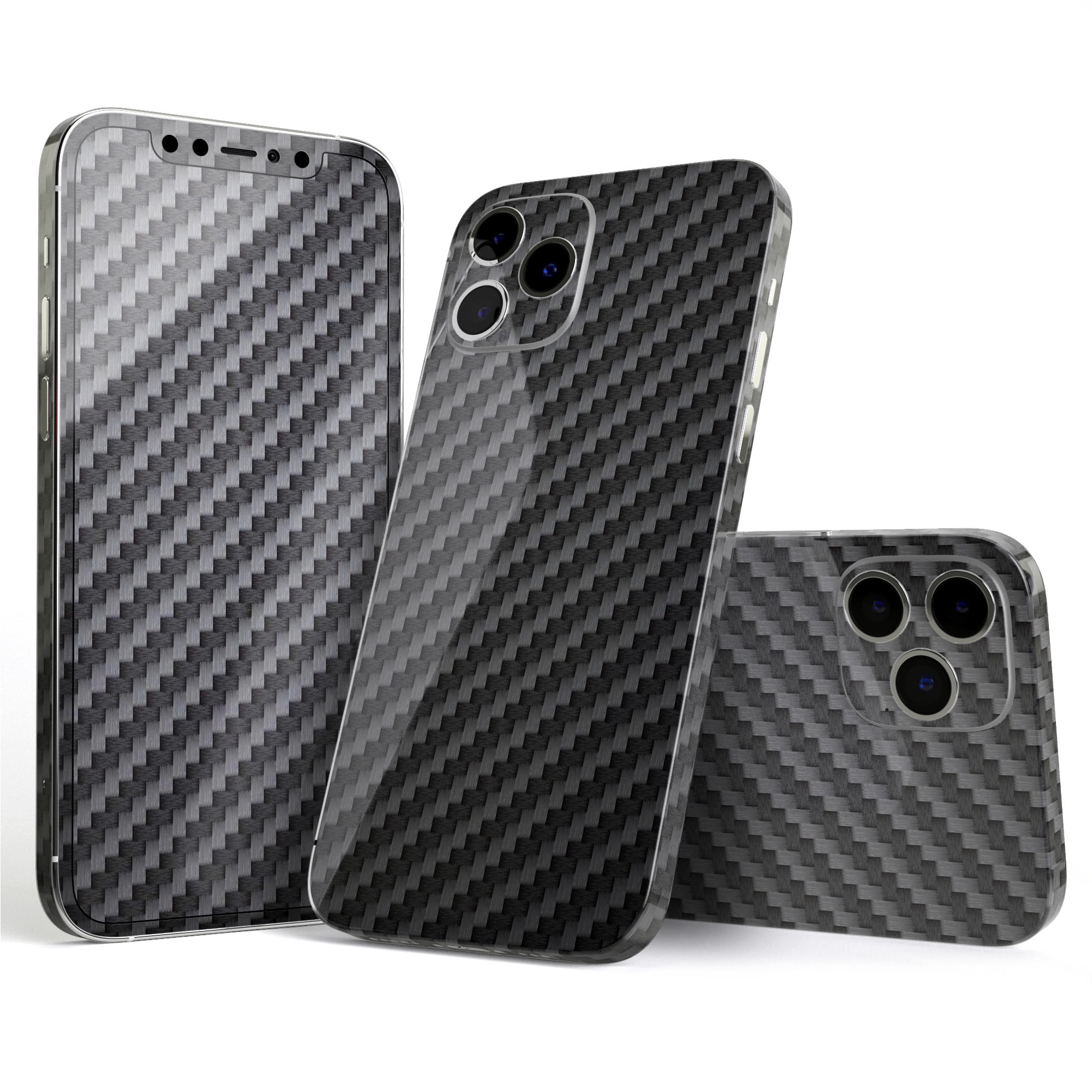 DesignSkinz Textured Black Carbon Fiber Full-Body Skin Decal Wrap Cover ...