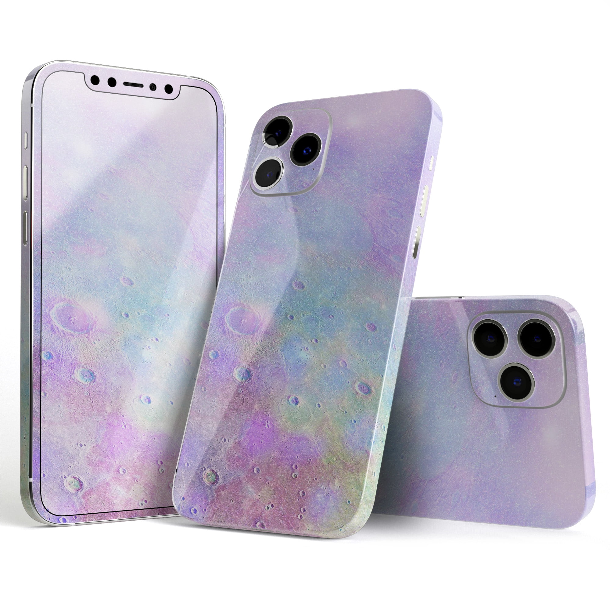 DesignSkinz The Tie-Dye Cratered Moon Surface Full-Body Skin Decal Wrap ...