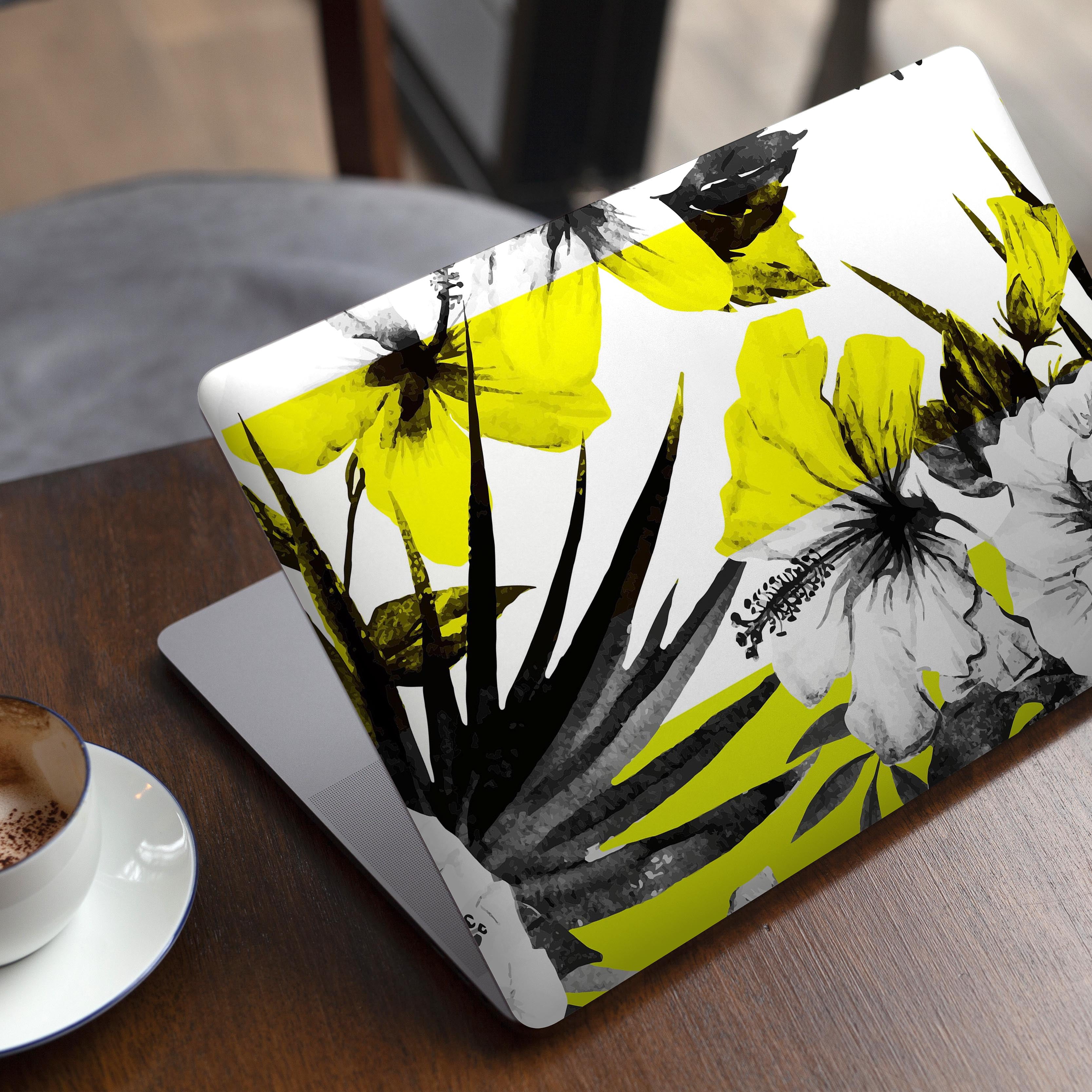 DesignSkinz Tropical BW Sun Floral Full-Body Skin Decal Wrap Cover for ...
