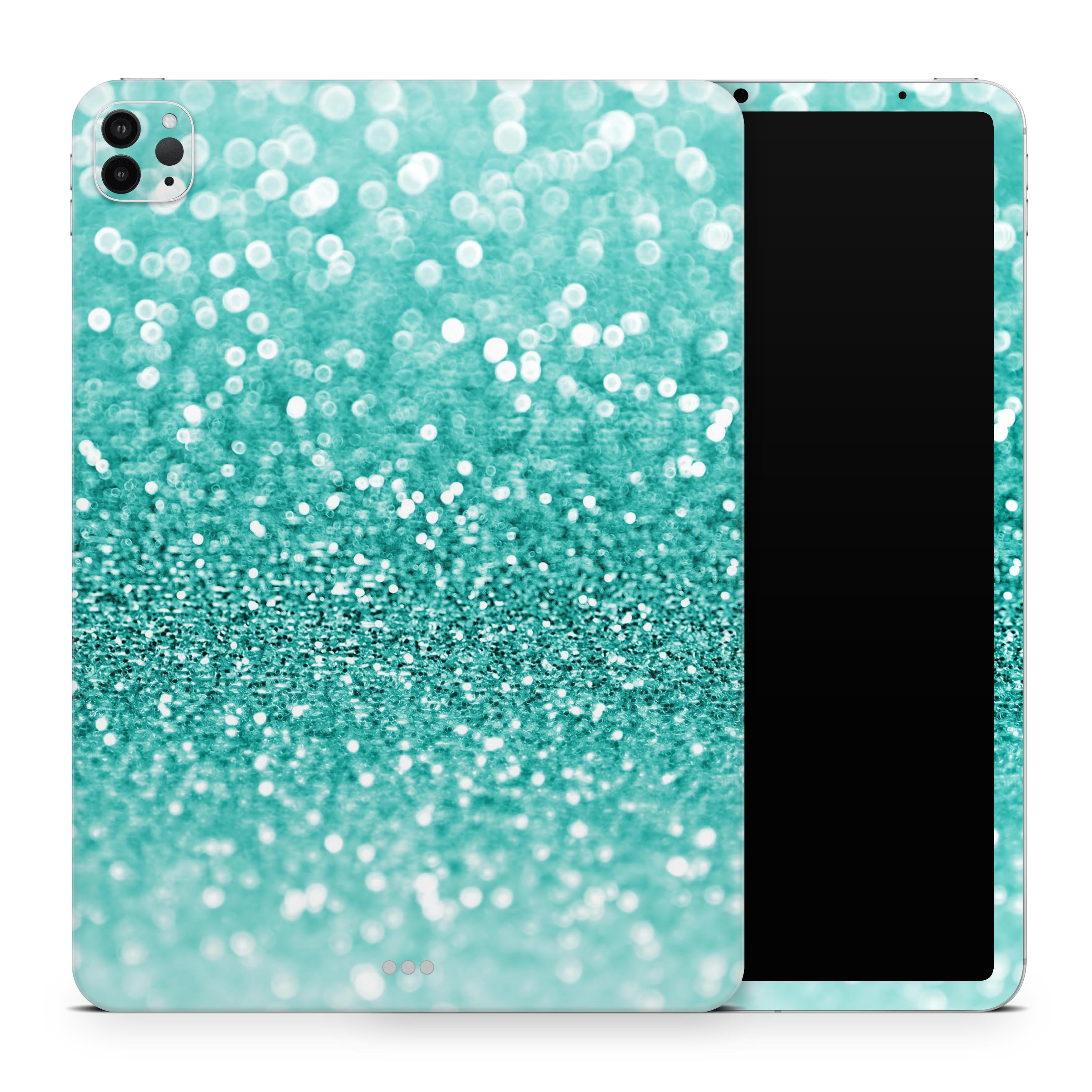 DesignSkinz Turquoise Unfocused Glimmer Full-Body Skin Decal Wrap Cover ...