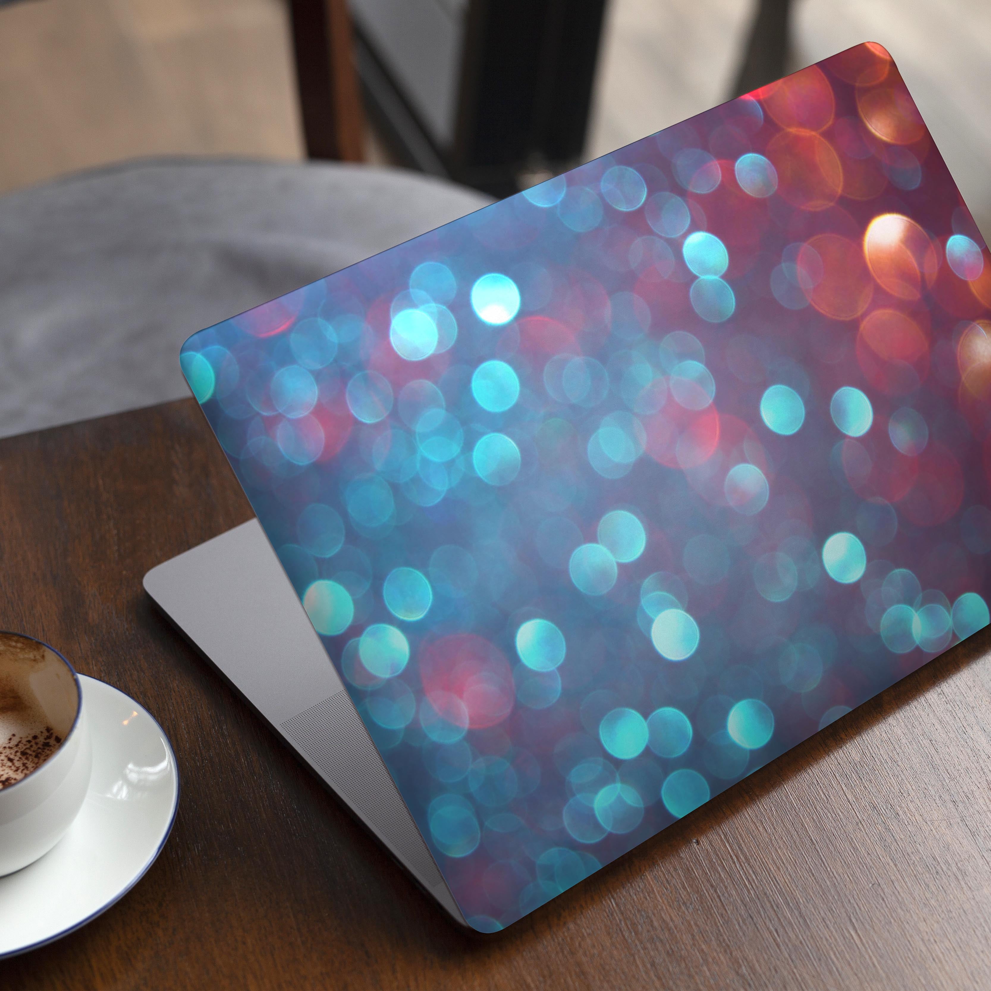 DesignSkinz Unfocused Blue and Red Orbs Full-Body Skin Decal Wrap Cover ...
