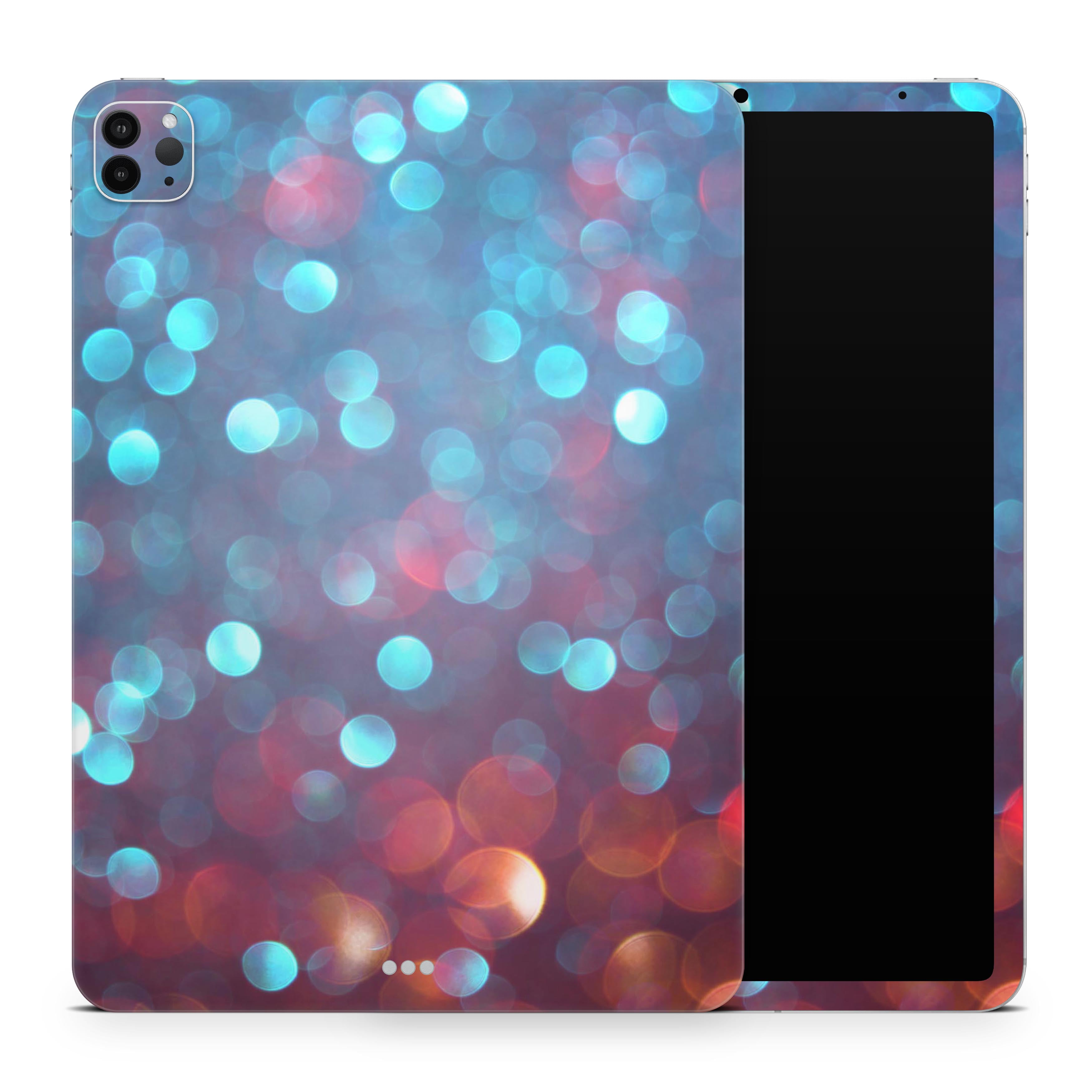 DesignSkinz Unfocused Blue and Red Orbs Full-Body Skin Decal Wrap Cover ...