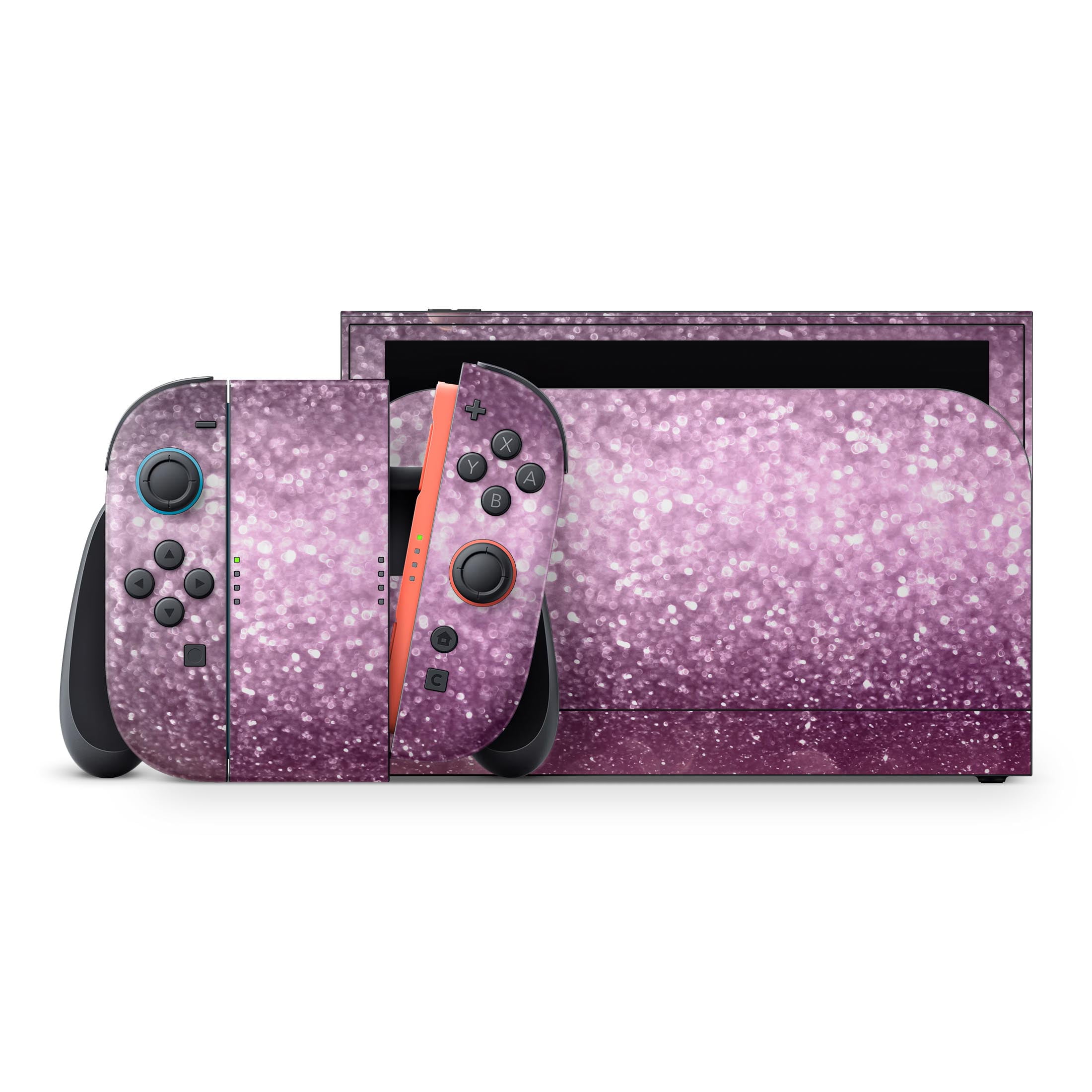 DesignSkinz Unfocused Pink Sparkling Orbs Full-Body Skin Decal Wrap ...