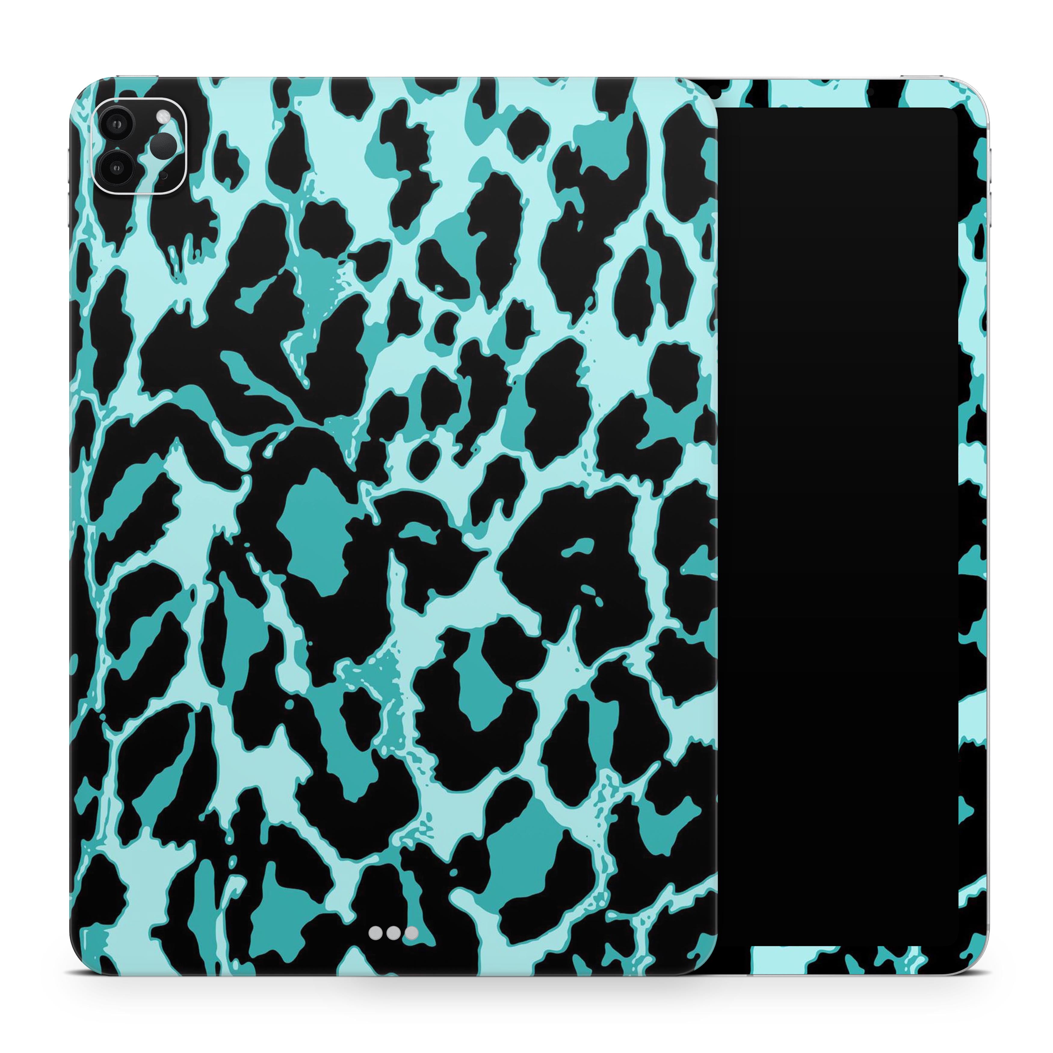 DesignSkinz Vector Hot Turquoise Cheetah Print Full-Body Skin Decal ...