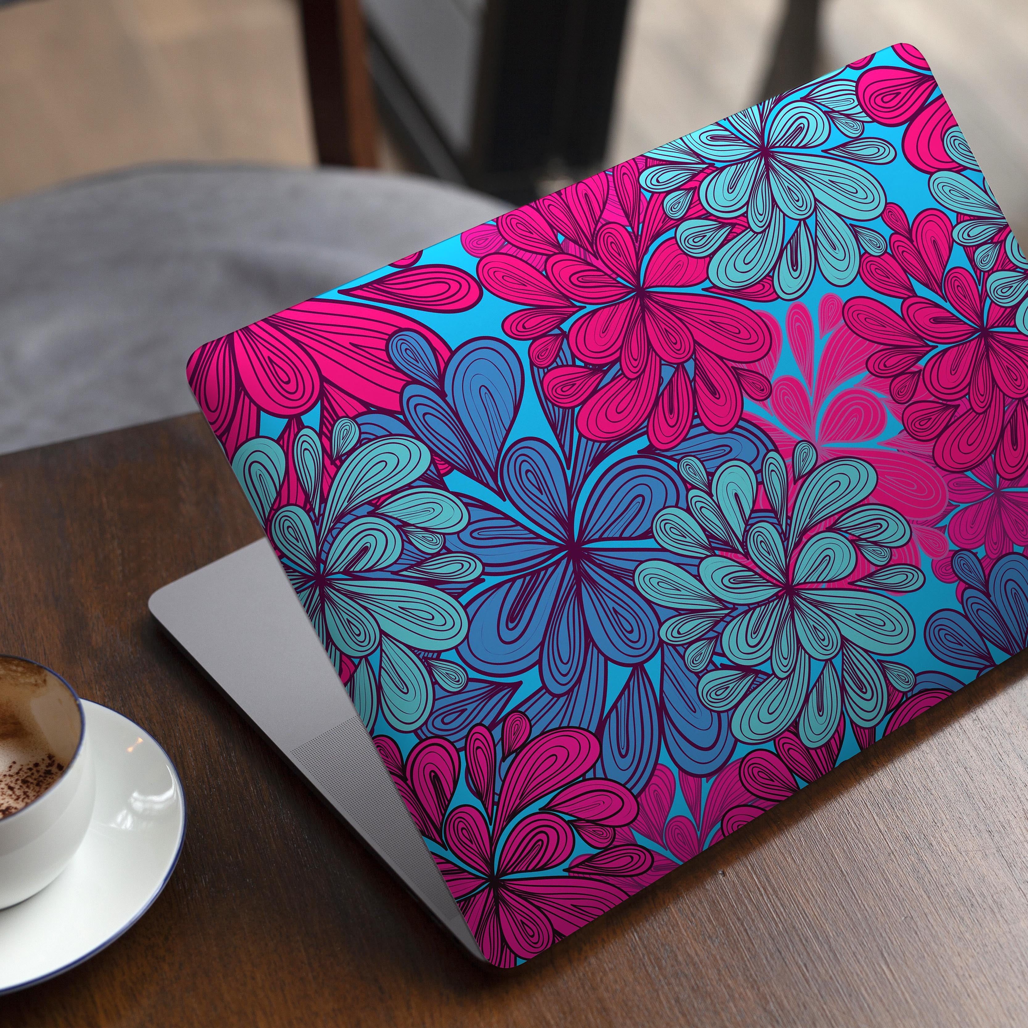 DesignSkinz Vibrant Colorful Floral Sprouts Full-Body Skin Decal Wrap ...