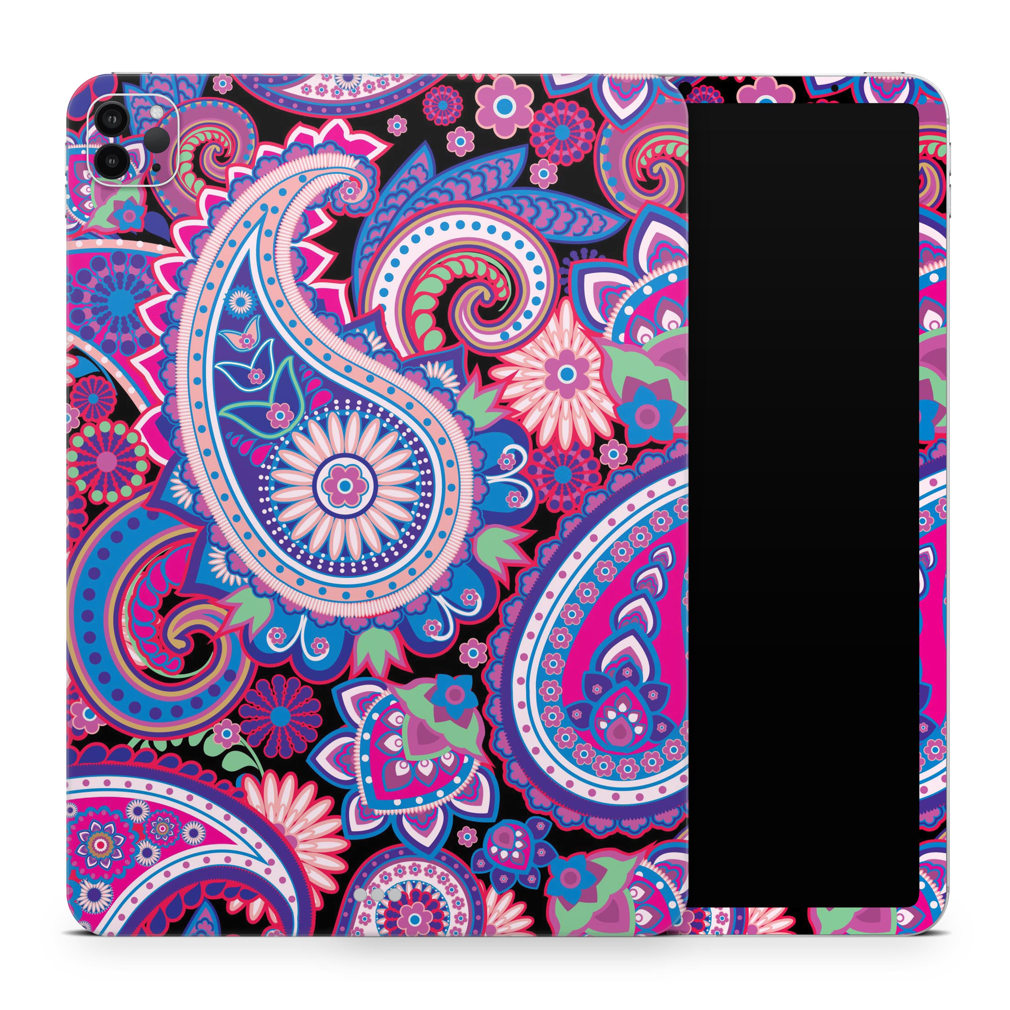 DesignSkinz Vibrant Purple Paisley V5 Full-Body Skin Decal Wrap Cover ...