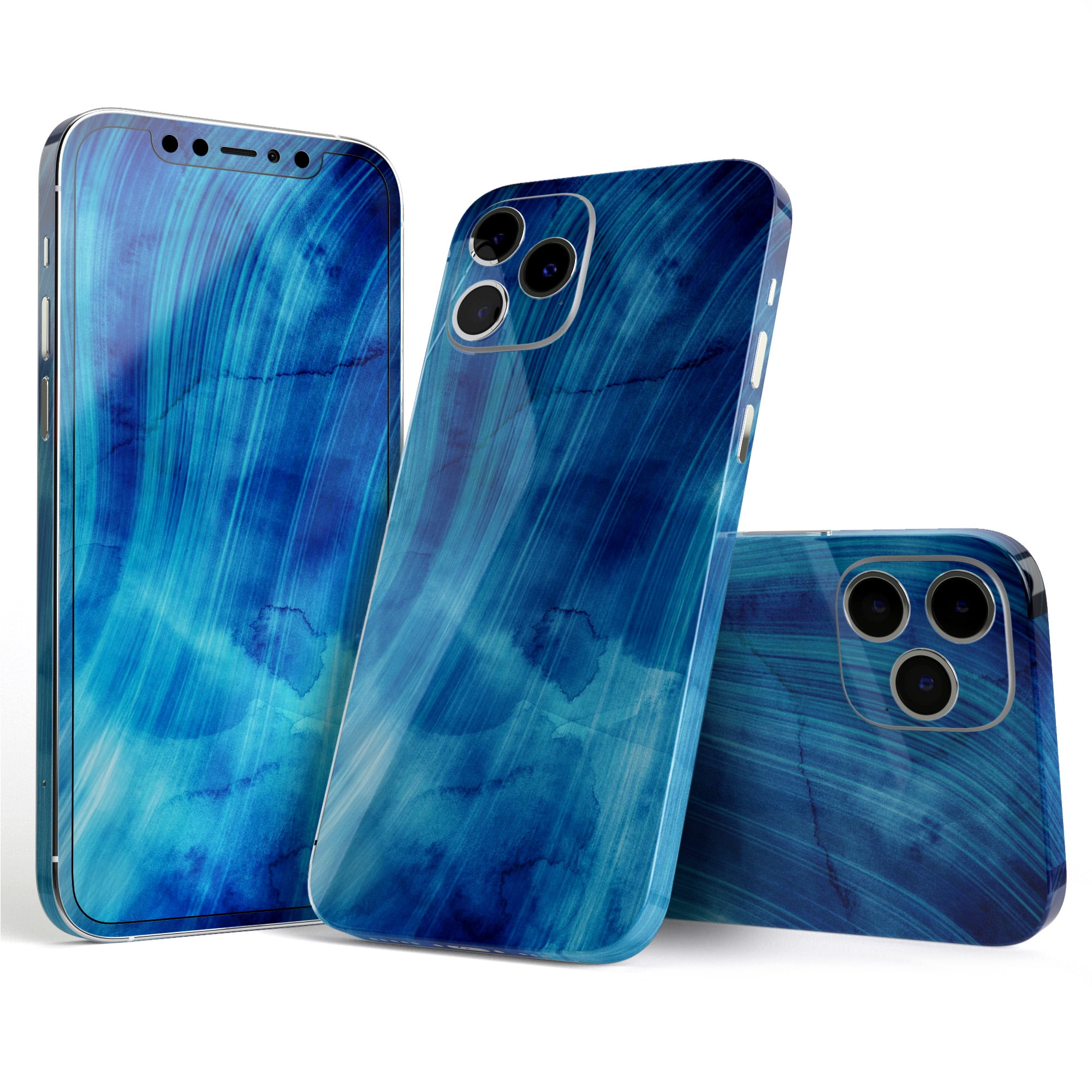 DesignSkinz Vivid Agate Vein Slice Blue V10 Full-Body Skin Decal Wrap ...