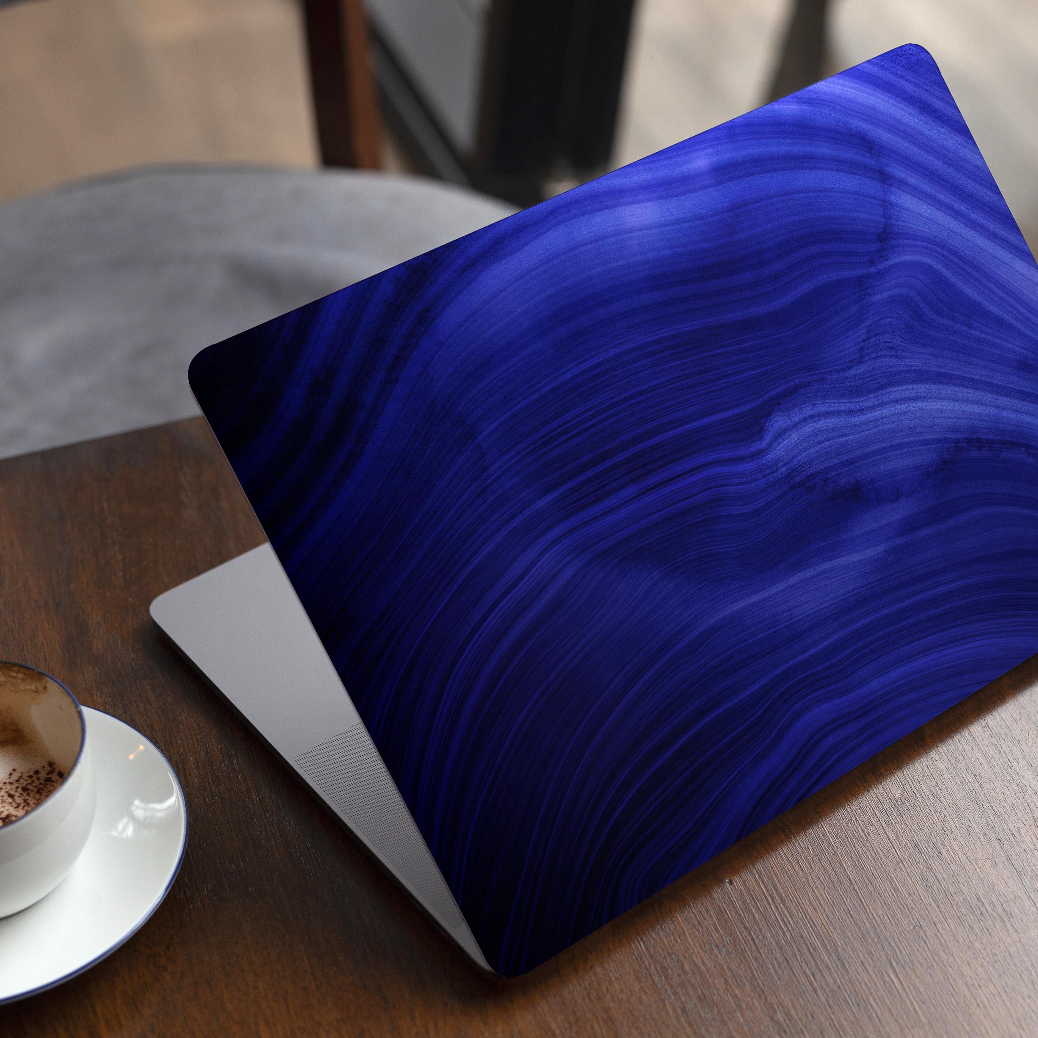 DesignSkinz Vivid Agate Vein Slice Blue V7 Full-Body Skin Decal Wrap ...