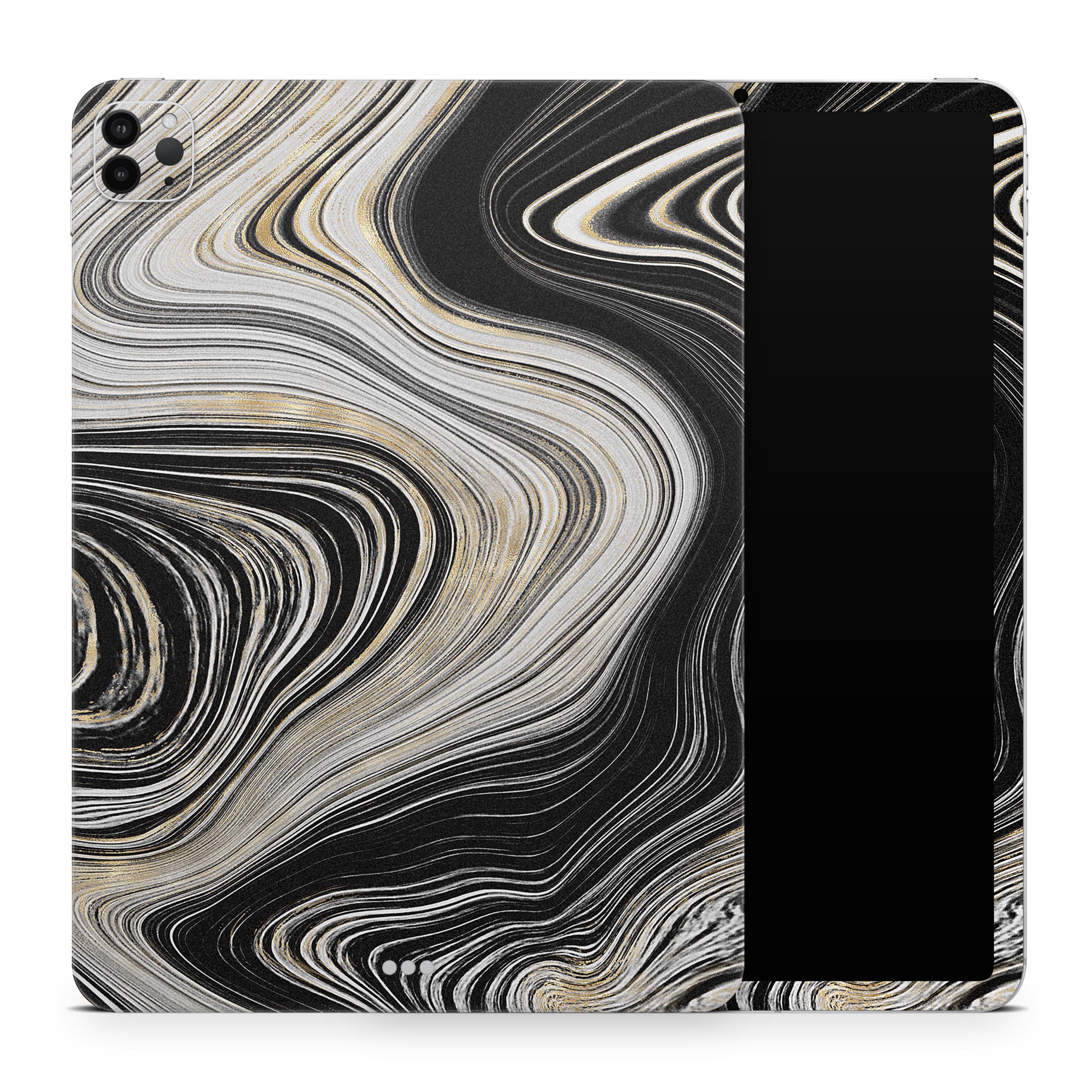 DesignSkinz Vivid Agate Vein Slice Foiled V16 Full-Body Skin Decal Wrap ...
