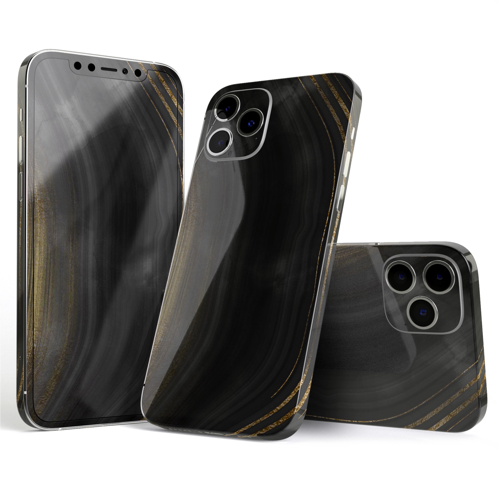 DesignSkinz Vivid Agate Vein Slice Foiled V2 Full-Body Skin Decal Wrap ...