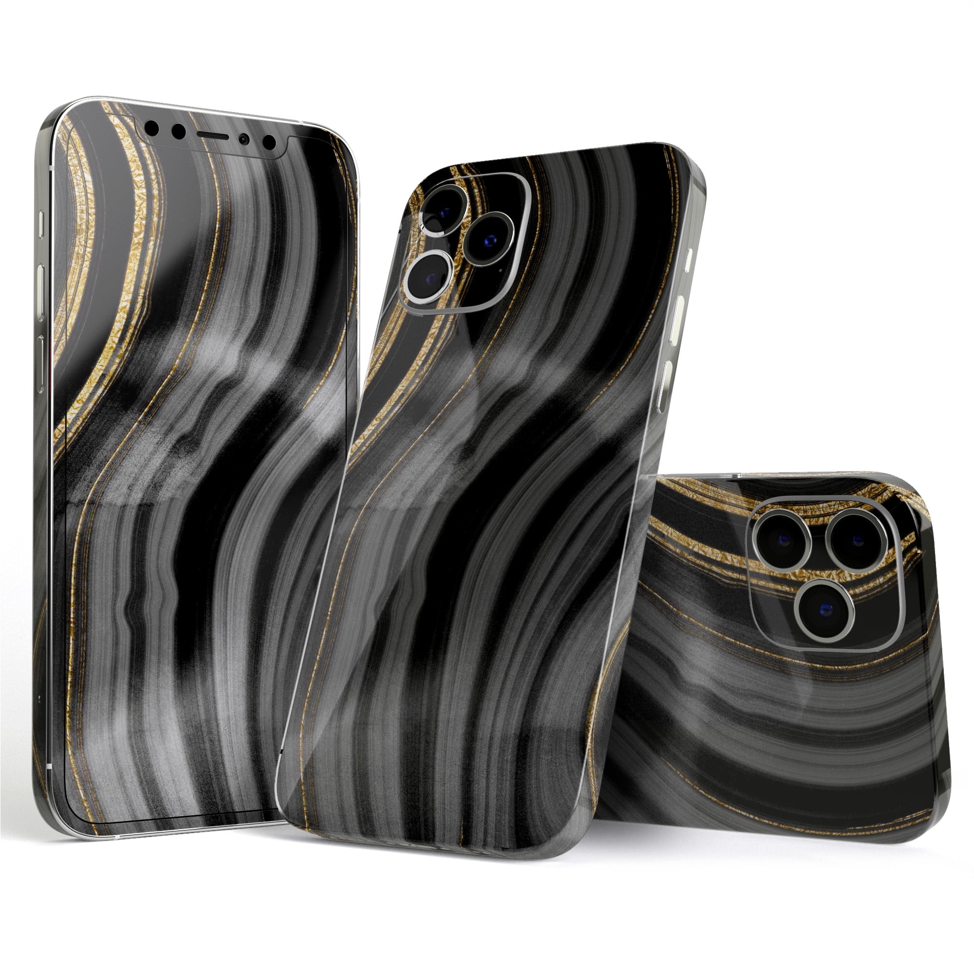 DesignSkinz Vivid Agate Vein Slice Foiled V4 Full-Body Skin Decal Wrap ...