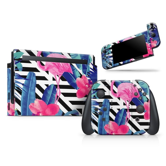 DesignSkinz Vivid Tropical Chevron Floral v2 Full-Body Skin Decal Wrap ...