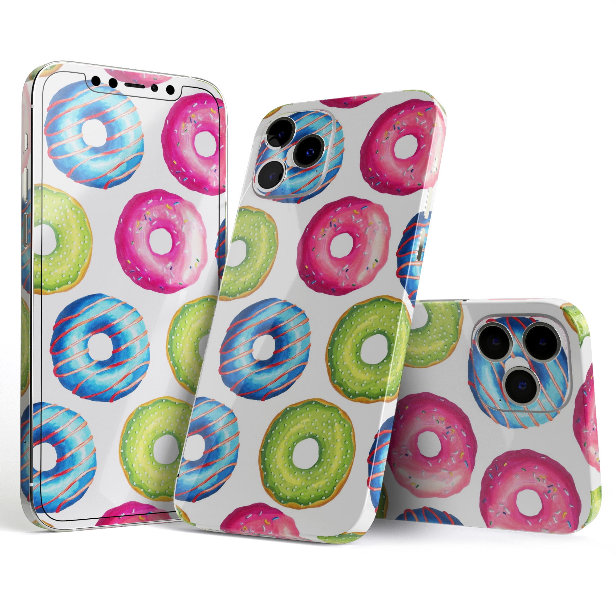 DesignSkinz Yummy Colored Donut Galore Full-Body Skin Decal Wrap Cover ...