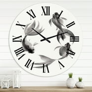 Zentique 45 in. Iron Wall Clock - Walmart.com