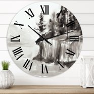 Designart 1 in Quartz Wall Clock - Walmart.com