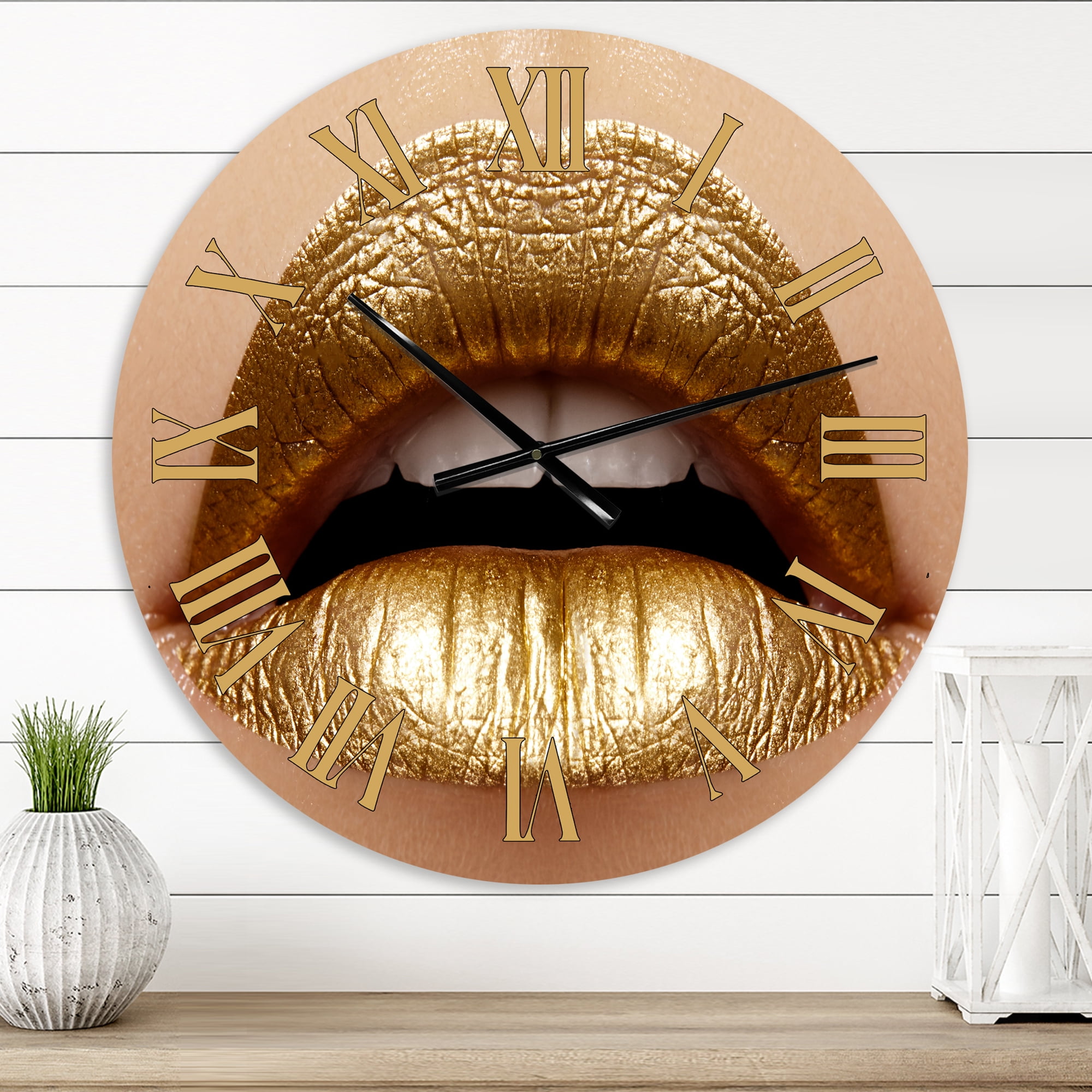 Designart 1 in Modern,Contemporary Wall Clock - Walmart.com