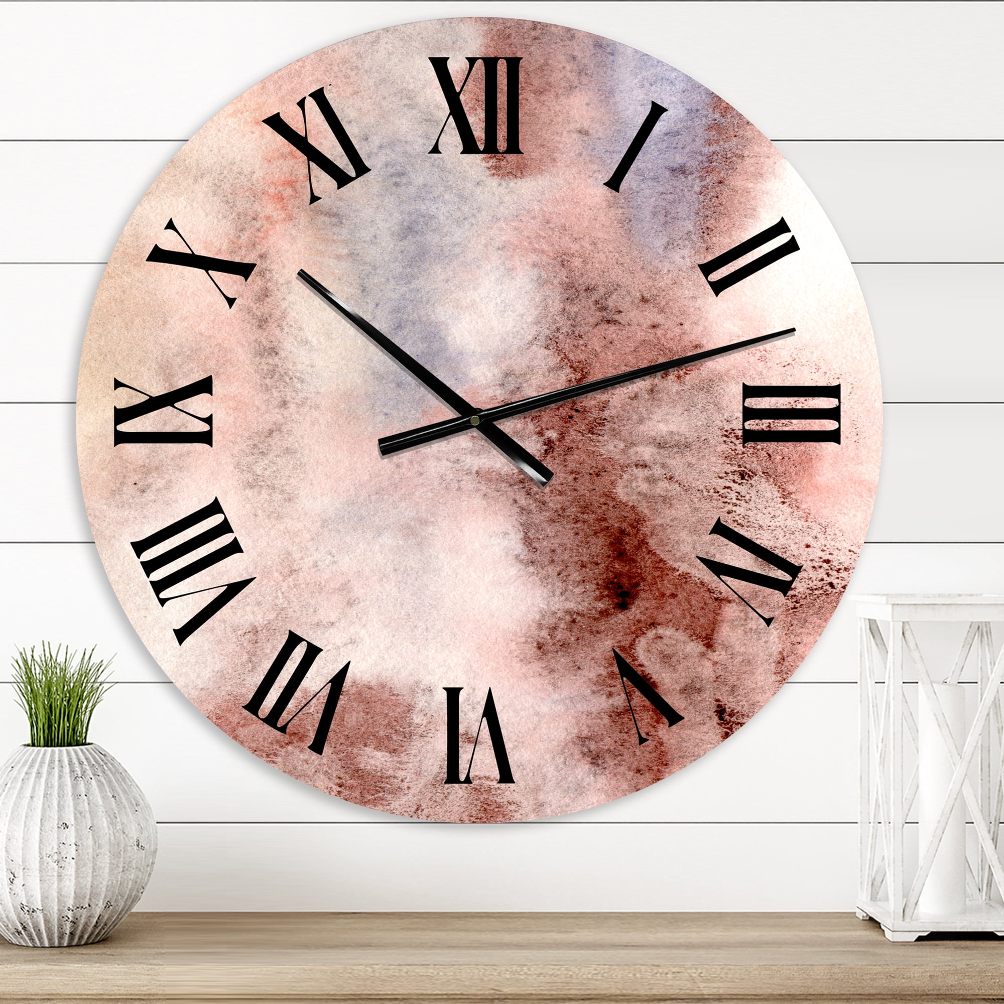 Designart 1 in Modern,Contemporary Wall Clock - Walmart.com