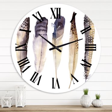 Designart 1 in Quartz Wall Clock - Walmart.com