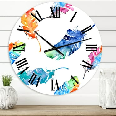 Designart 1 in Quartz Wall Clock - Walmart.com