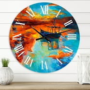 Designart 1 in Quartz Wall Clock - Walmart.com