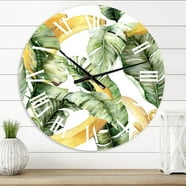 Designart 1 in Quartz Wall Clock - Walmart.com