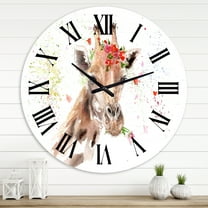 Designart 1 in Quartz Farmhouse Wall Clock - Walmart Business Supplies