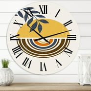 Seiko "Zing" Most Modern Art Clock w/ Pendulum, Modern Analog Quartz ...