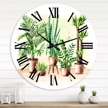 Stratton Home Decor Modern 31.5" Evan Wall Clock - Walmart.com