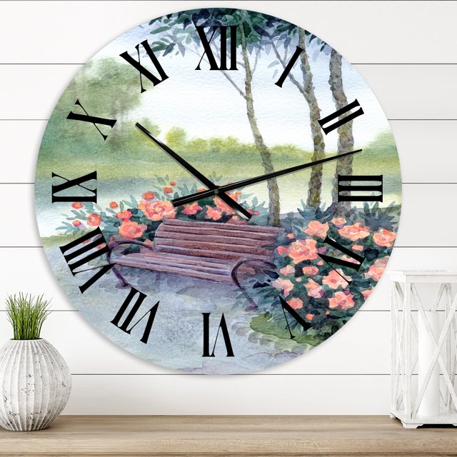 Designart 1 in Quartz Traditional Wall Clock - Walmart.com