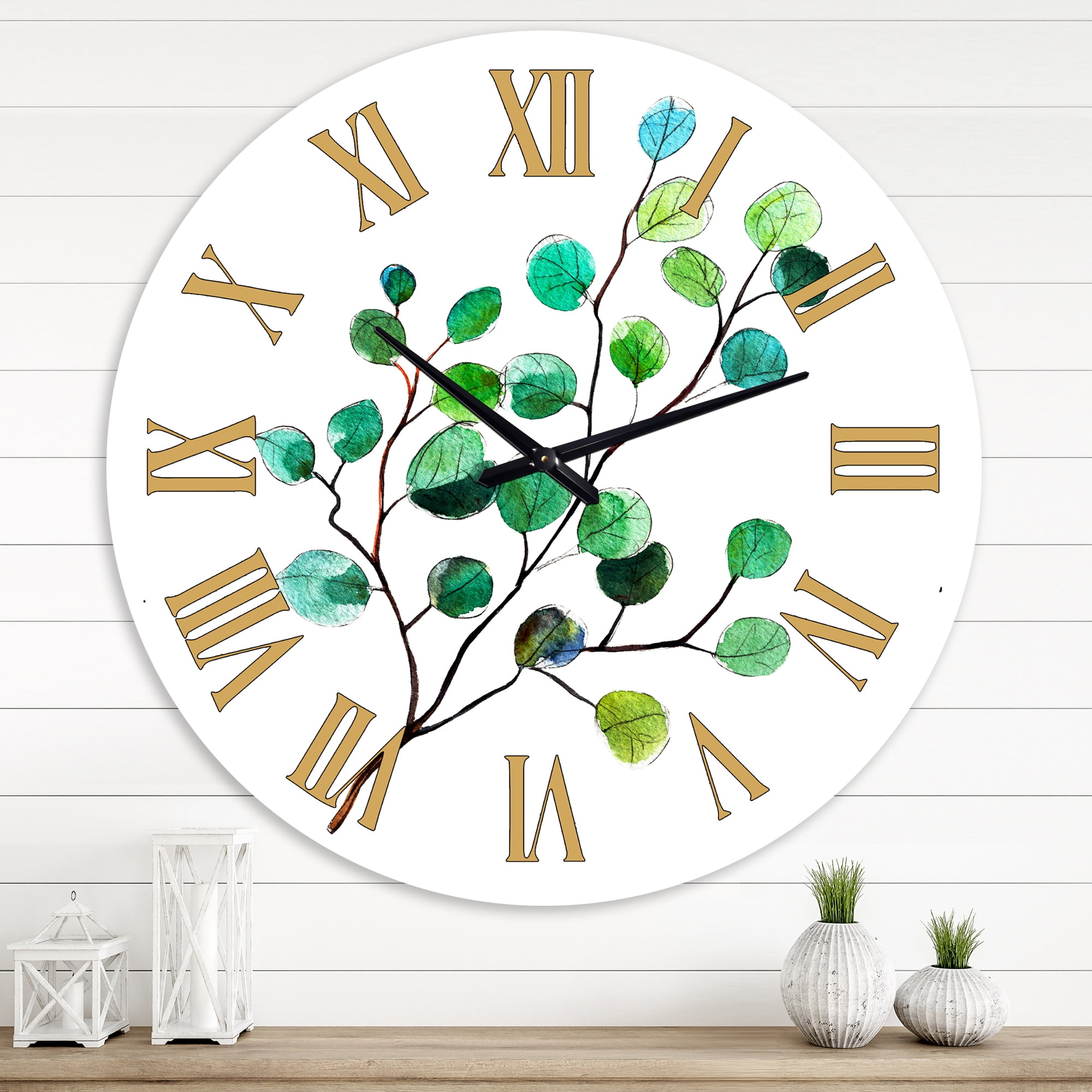 Designart 1 in Quartz Traditional Wall Clock - Walmart.com