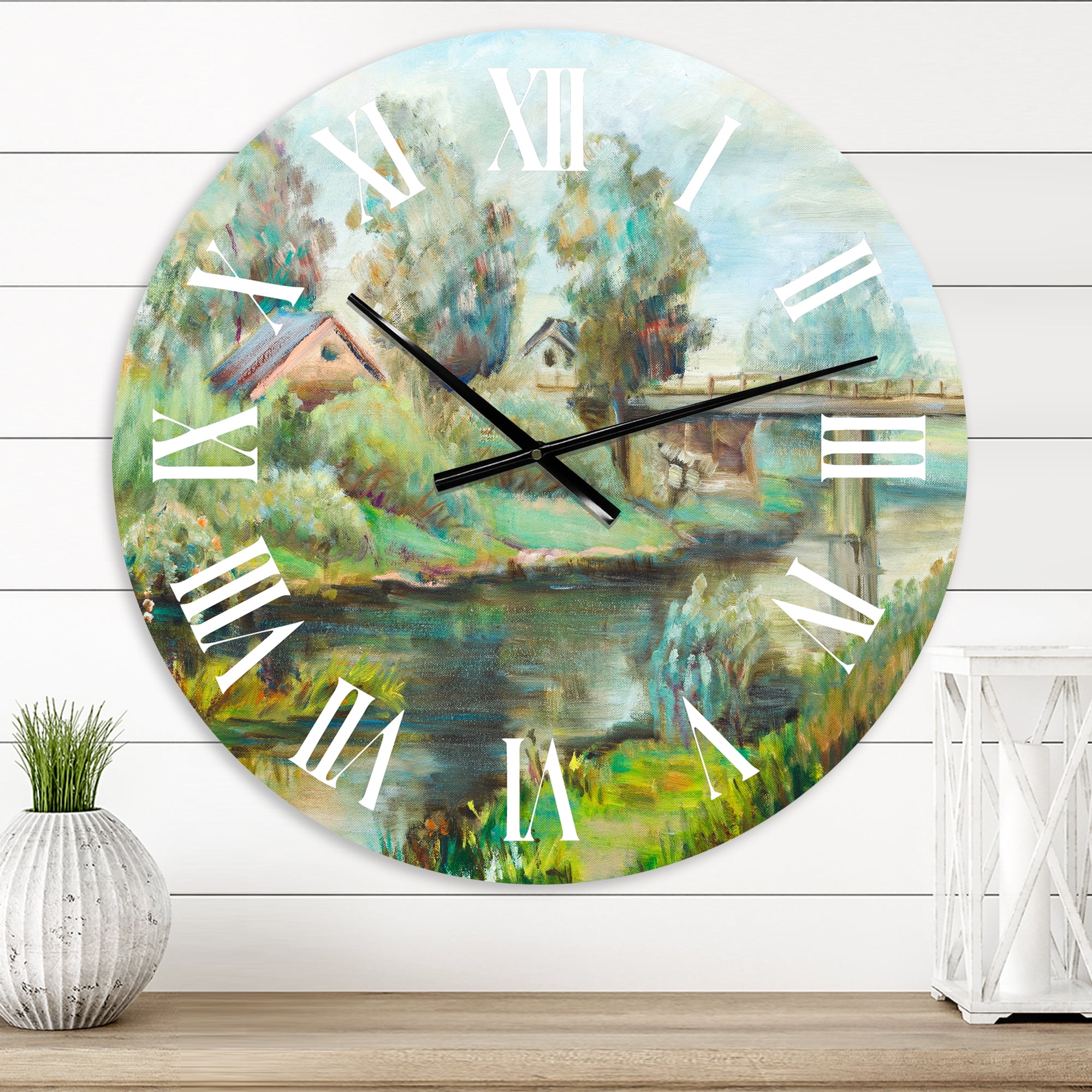 Designart 1 in Quartz Wall Clock - Walmart.com