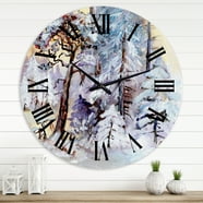 Zentique 45 in. Iron Wall Clock - Walmart.com