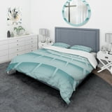 Designart '3D licht Blue Architectural Design' Modern & Contemporary ...