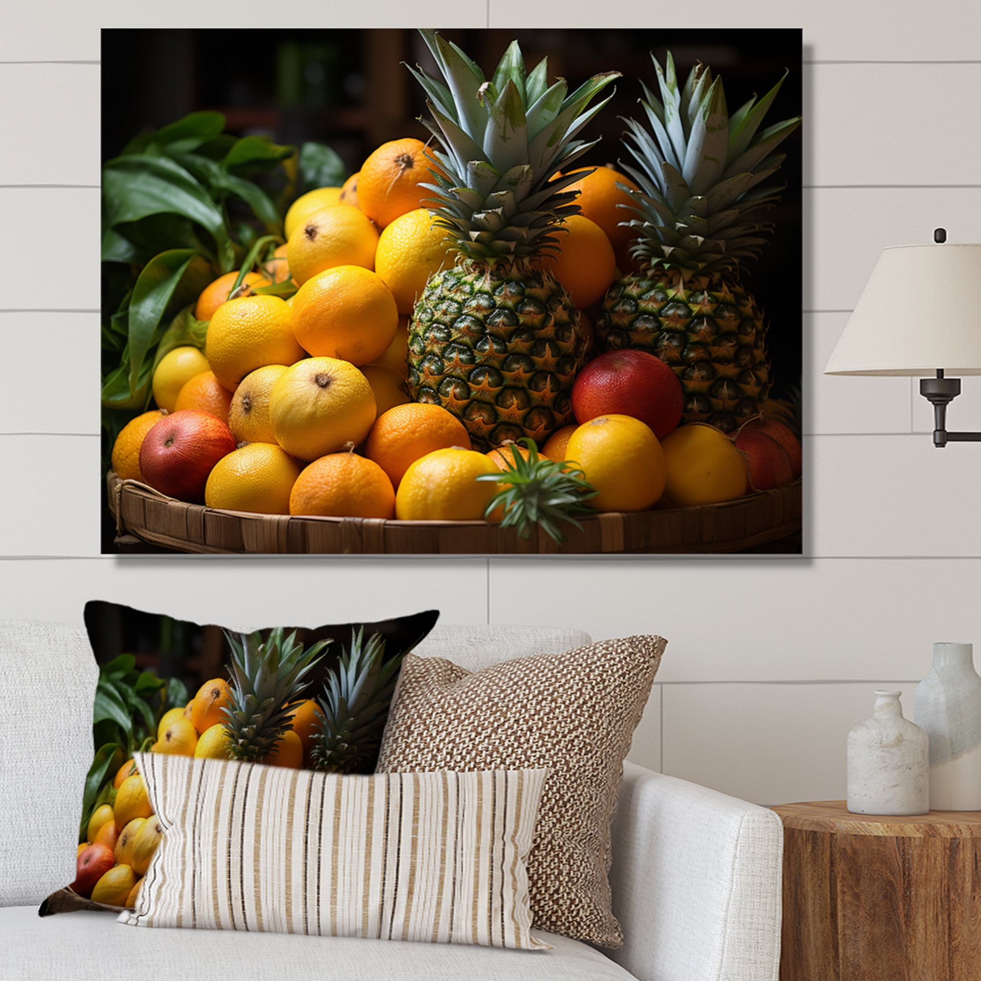 Designart "A Sensory Journey Through Caraibe s Lushness" Food ...