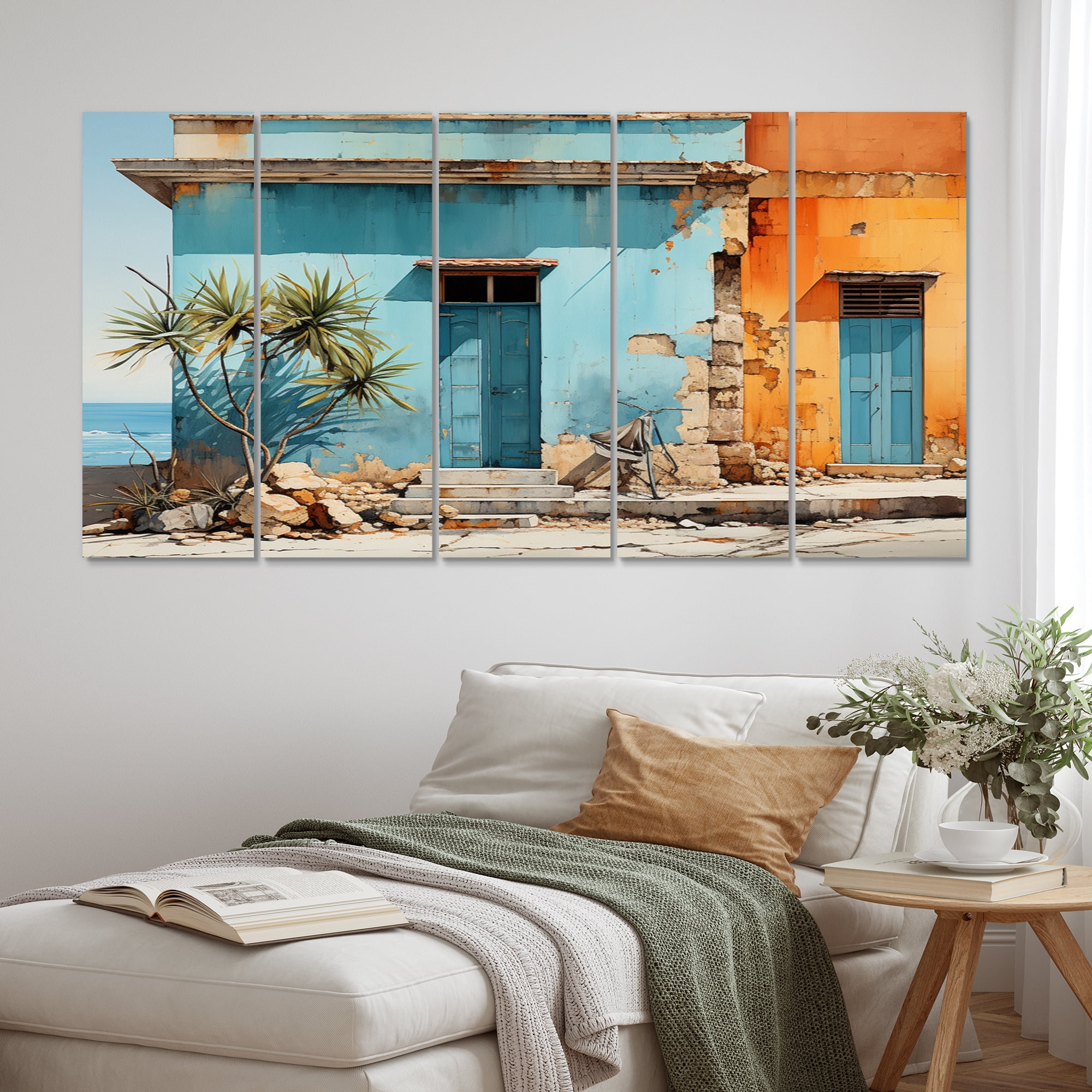 Designart "A Spectrum of Caraibe s Island Splendor" Landscapes Wall Art ...