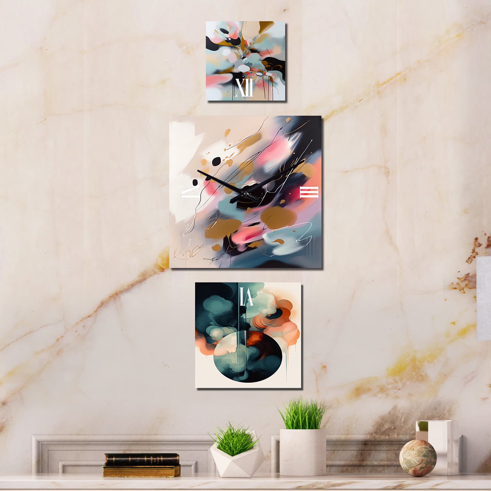 Designart "Abstract Painting with Bold Brushstrokes V" Abstract ...