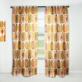 Designart 'Abstract Retro Geometric Pattern Design VI' Mid-Century ...