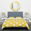 Free Shipping! Designart Geometric Modern Duvet Cover Set King, Queen ...