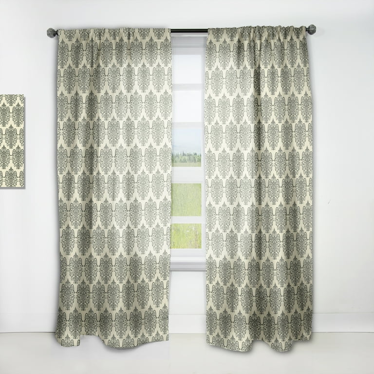 Modern Window Curtain Styles With Elegant Pattern