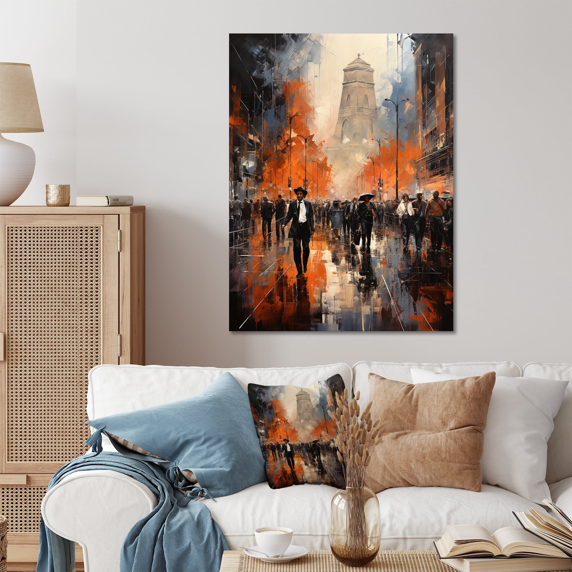 Designart "Civil Rights March African American Perspective II" African ...