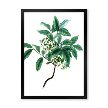 Free Shipping! 36" x 48" Leaf Framed Wall Art with Silver Frame, by ...
