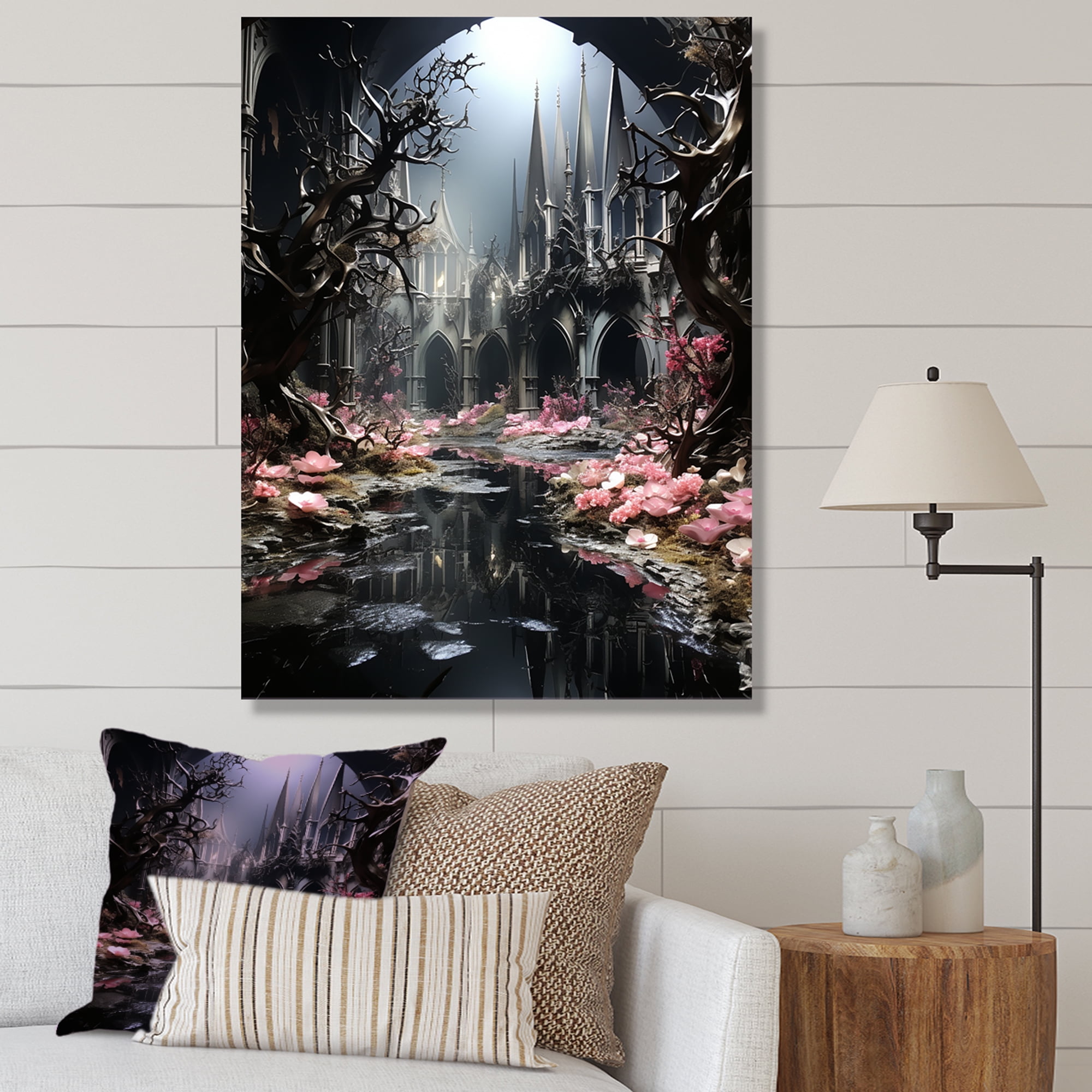 Designart "Ancient Ruins Reimagined Mexican Splendor" People Canvas ...