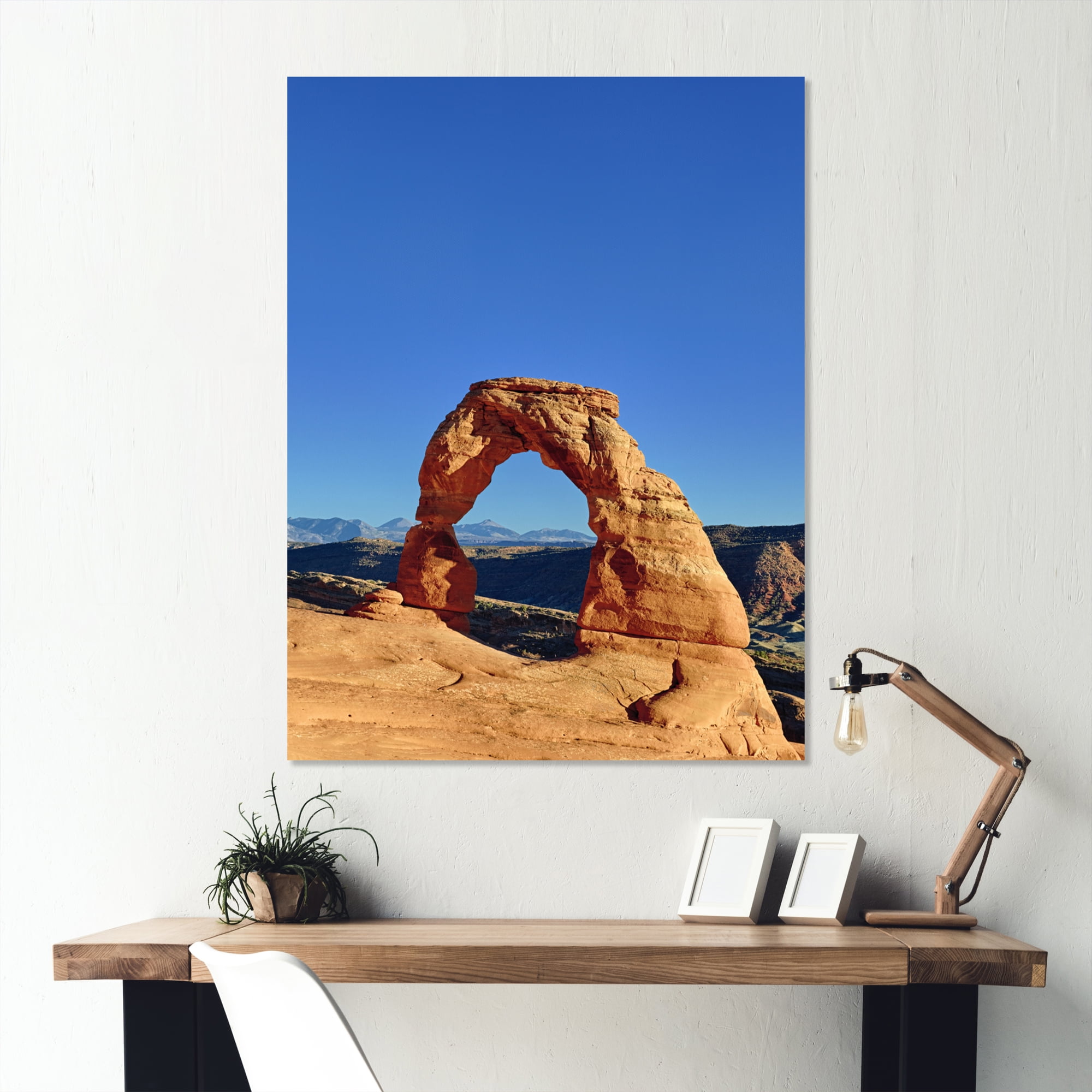 Designart "Arch National Park in Arizona s Canyons I" Arizona Metal ...