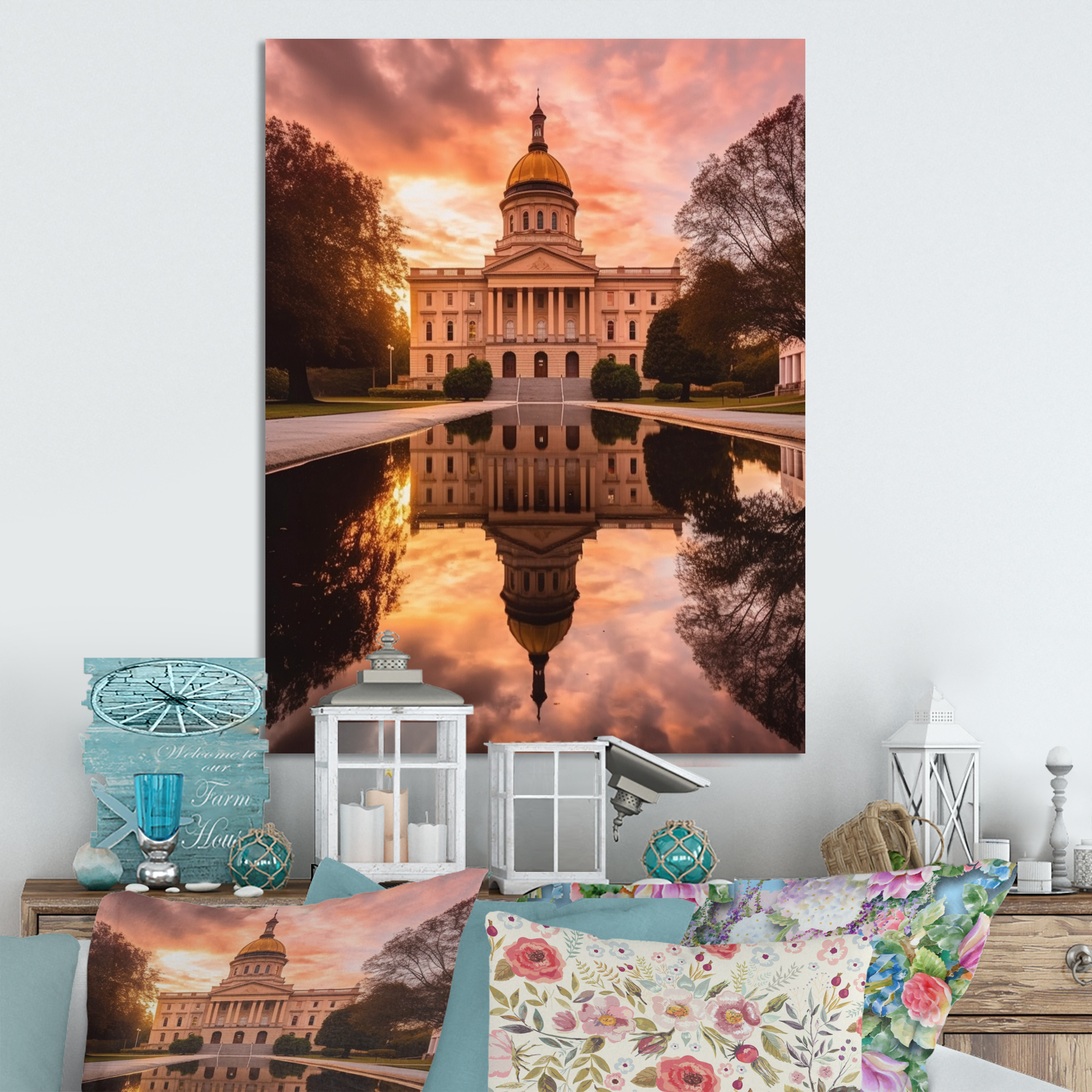 Designart "Architectural Heritage of South Carolina I" South Carolina ...