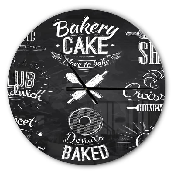Characters Modern Wall Clock - Oversized Round Clock - 23x23 36x36 ...