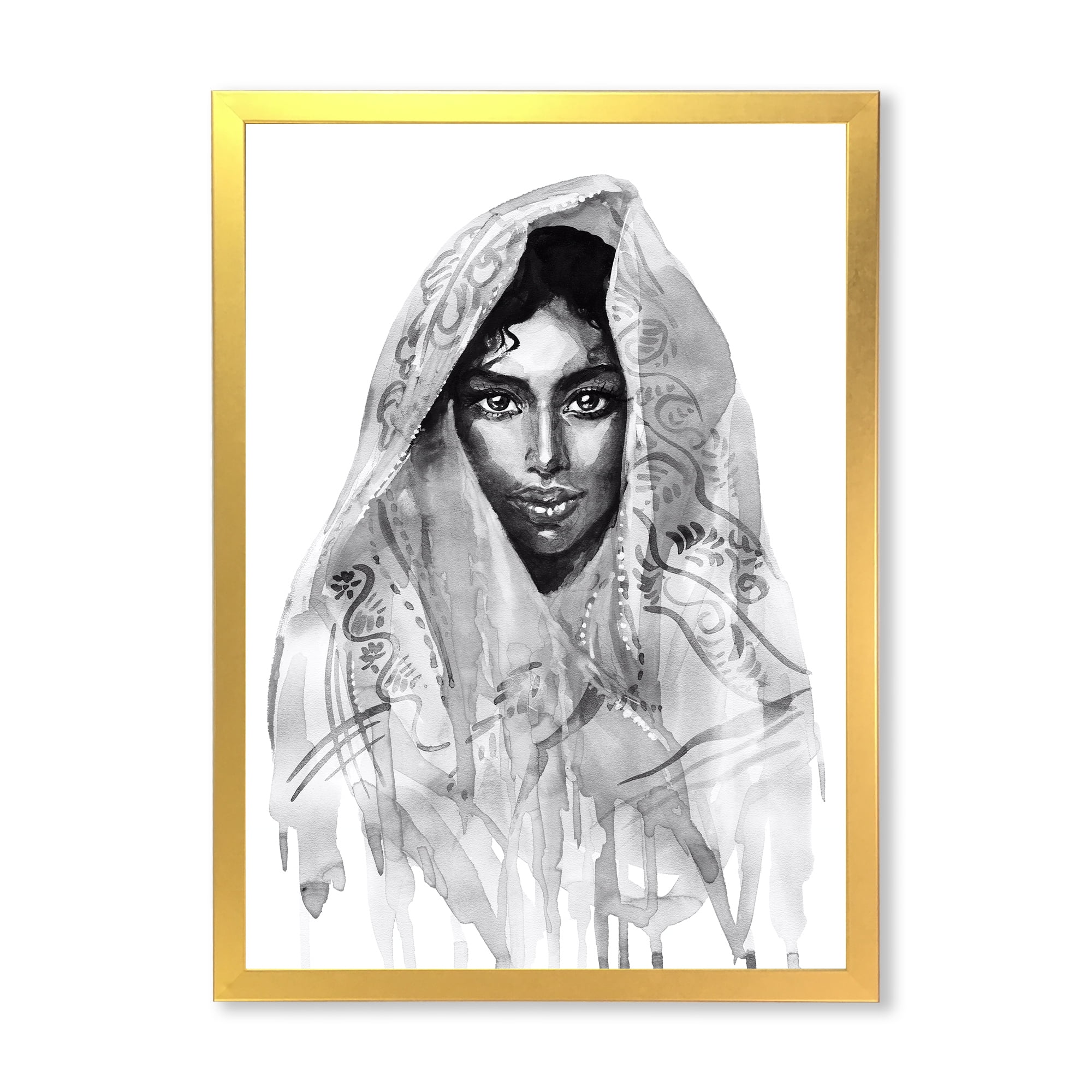 Indian Modern Woman Art