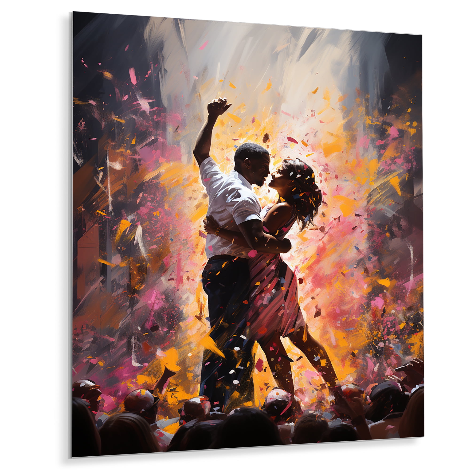 Designart "Capturing Blissful Moments for the Wedding Couple" Romantic ...